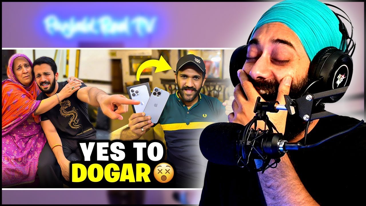 Rajab Saying Yes to Man Dogar | Indian Reaction | PunjabiReel TV Extra - YouTube