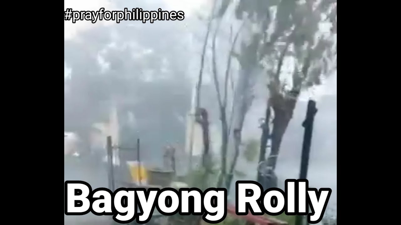 Bagyong Rolly Landfall in Philippines | super typhoon Goni - YouTube