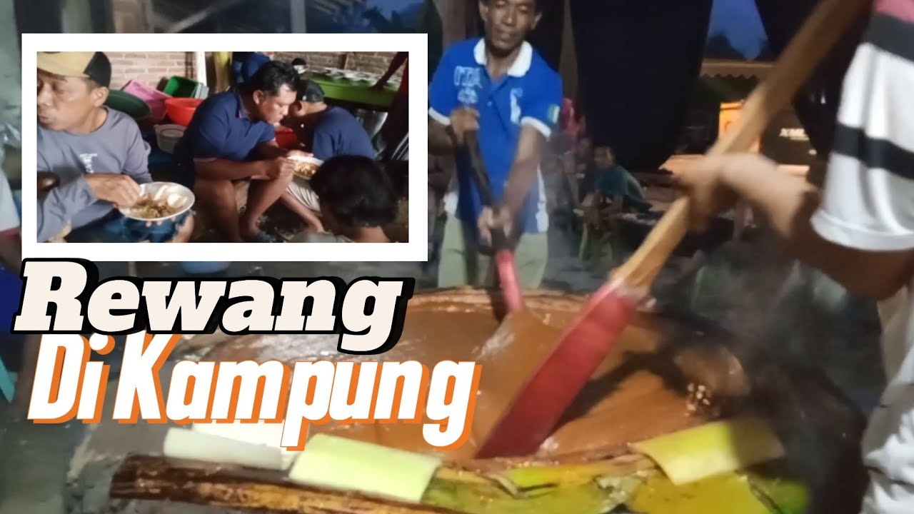 Rewang Di kampung dirumah Pak RT - YouTube