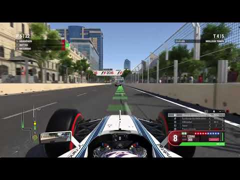 F1™ 2016 world speed record bottas williams Azerbaïdjan