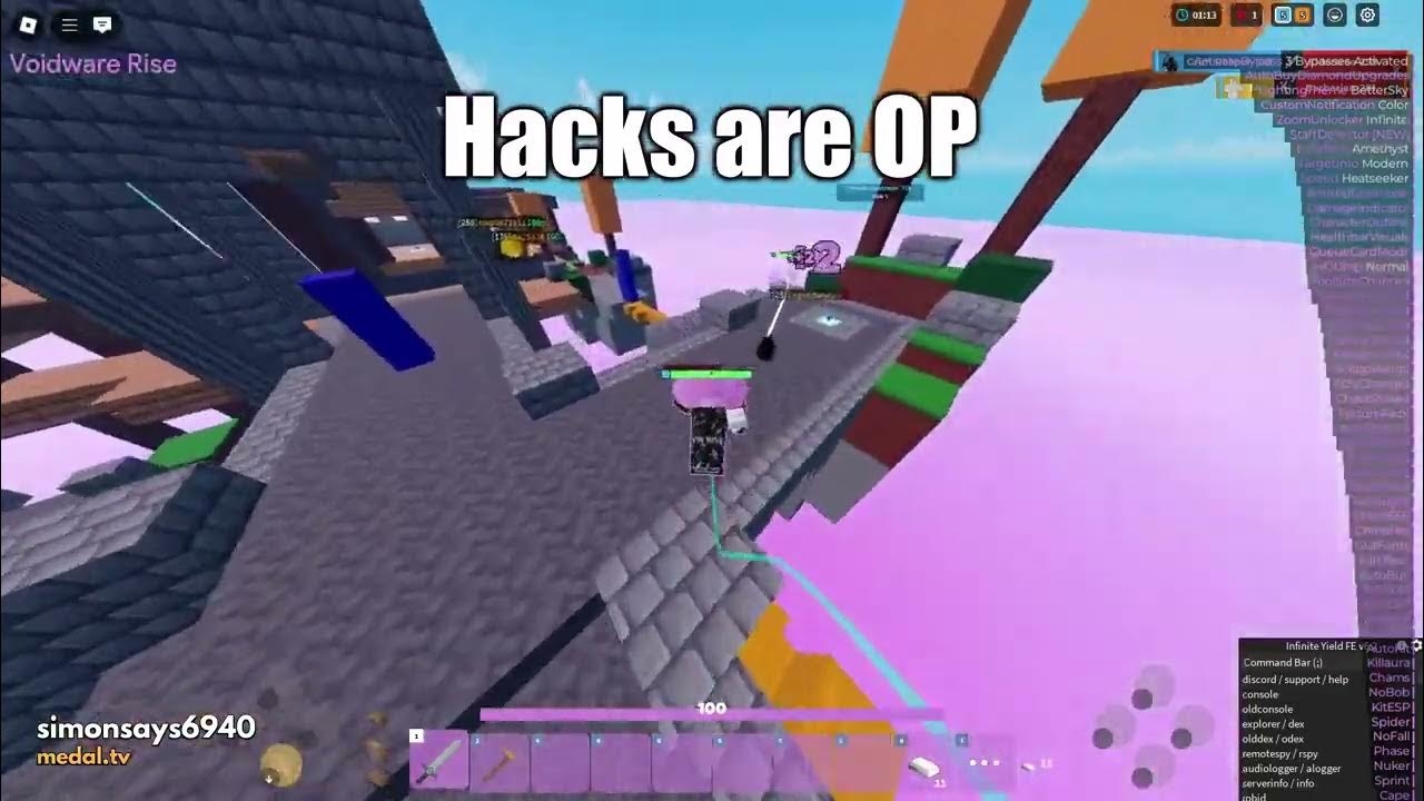 Voidware Rise || The Best Roblox Bedwars Script... - YouTube