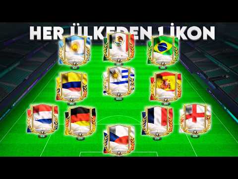 HER ÜLKEDEN 1 İKON VEYA HEROES ALDIM!🌍 FC Mobile 26