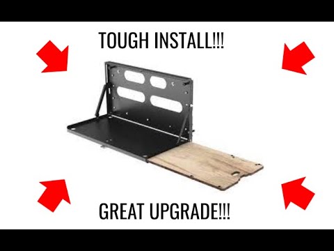 Overland Adventuring - Front Runner tailgate table troubles - Jeep JKU ...