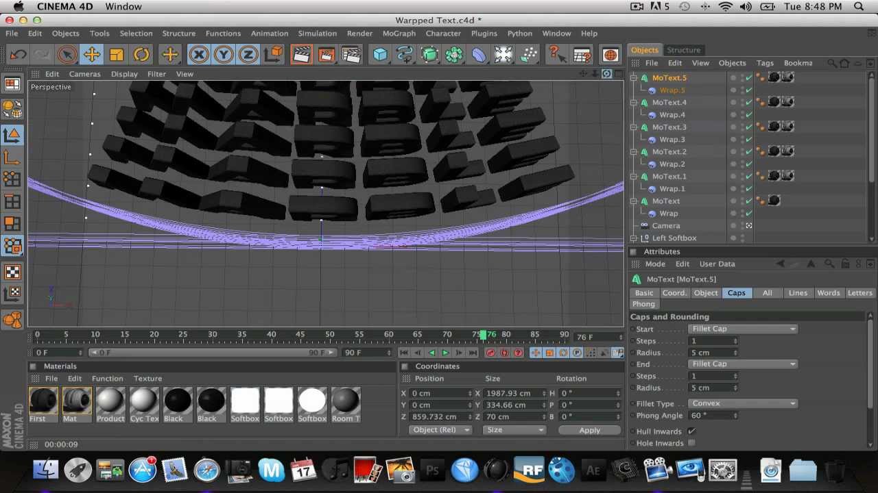 Cinema 4D Tutorial: Multiple Text Layers - YouTube
