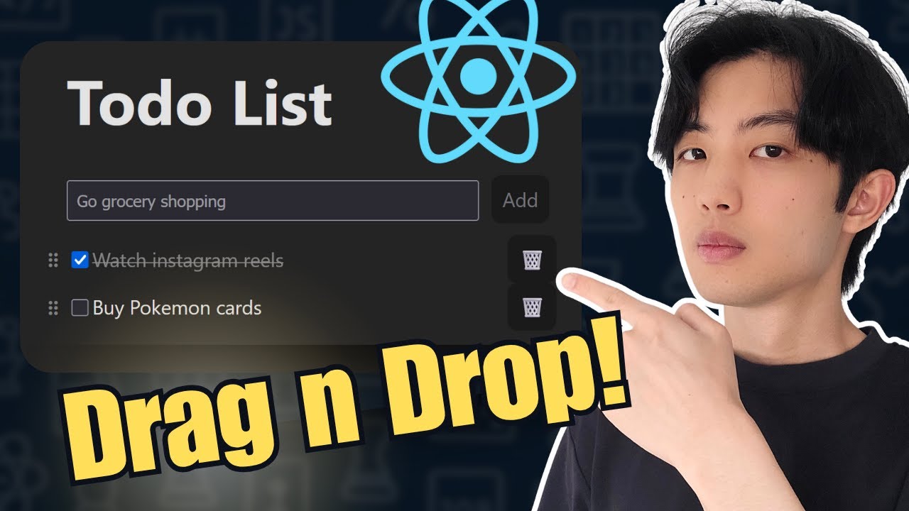 Build a Drag and Drop Todo List With React! - YouTube