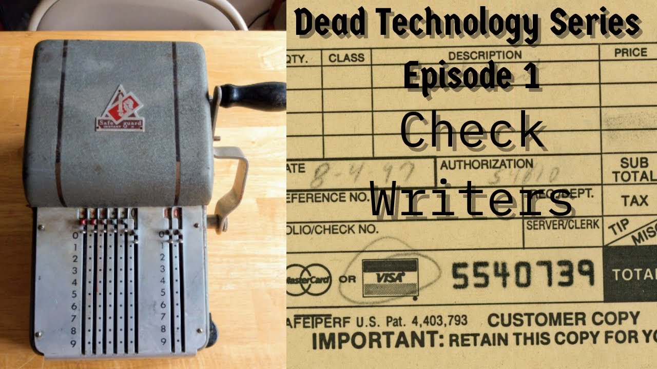 Dead Technology Series S1E1 - The Checkwriter - YouTube