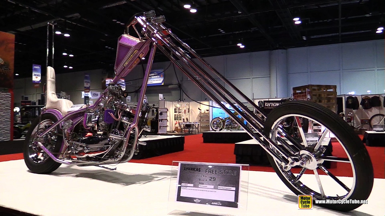 Iron Head Sportster by FNA Customs - Walkaround - 2016 AIMExpo Orlando ...