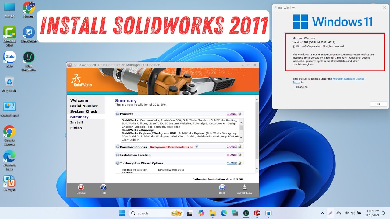 How to Install Solidworks 2011 - YouTube