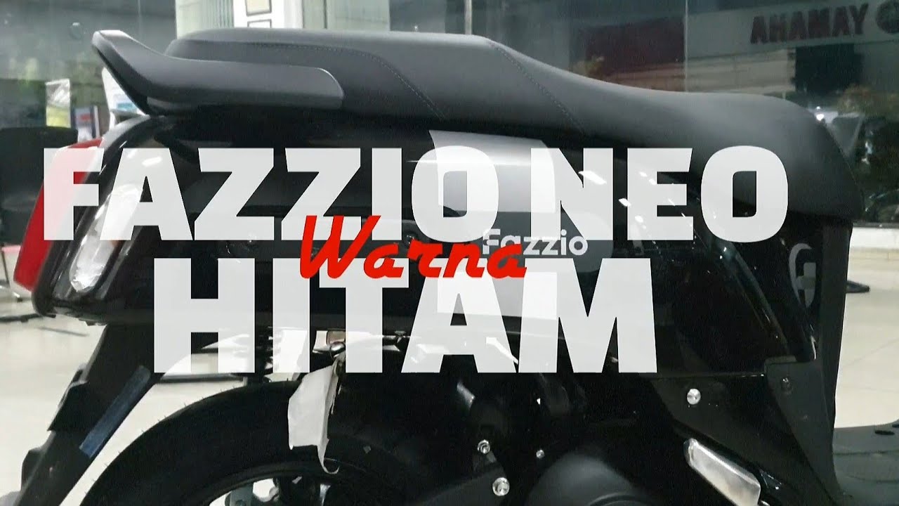 FAZZIO 125 Hybrid | Neo BLACK - YouTube