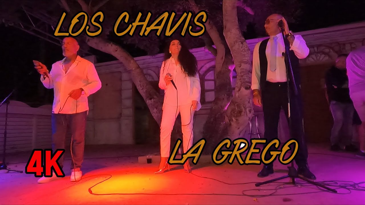 LOS CHAVIS LA GREGO Y JERITO EN CONCIERTO 2024 CON SU ULTIMO TEMA ...