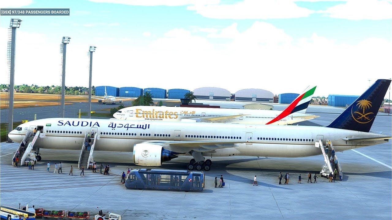 Fly High with Saudia Airlines Boeing 777 300ER - YouTube