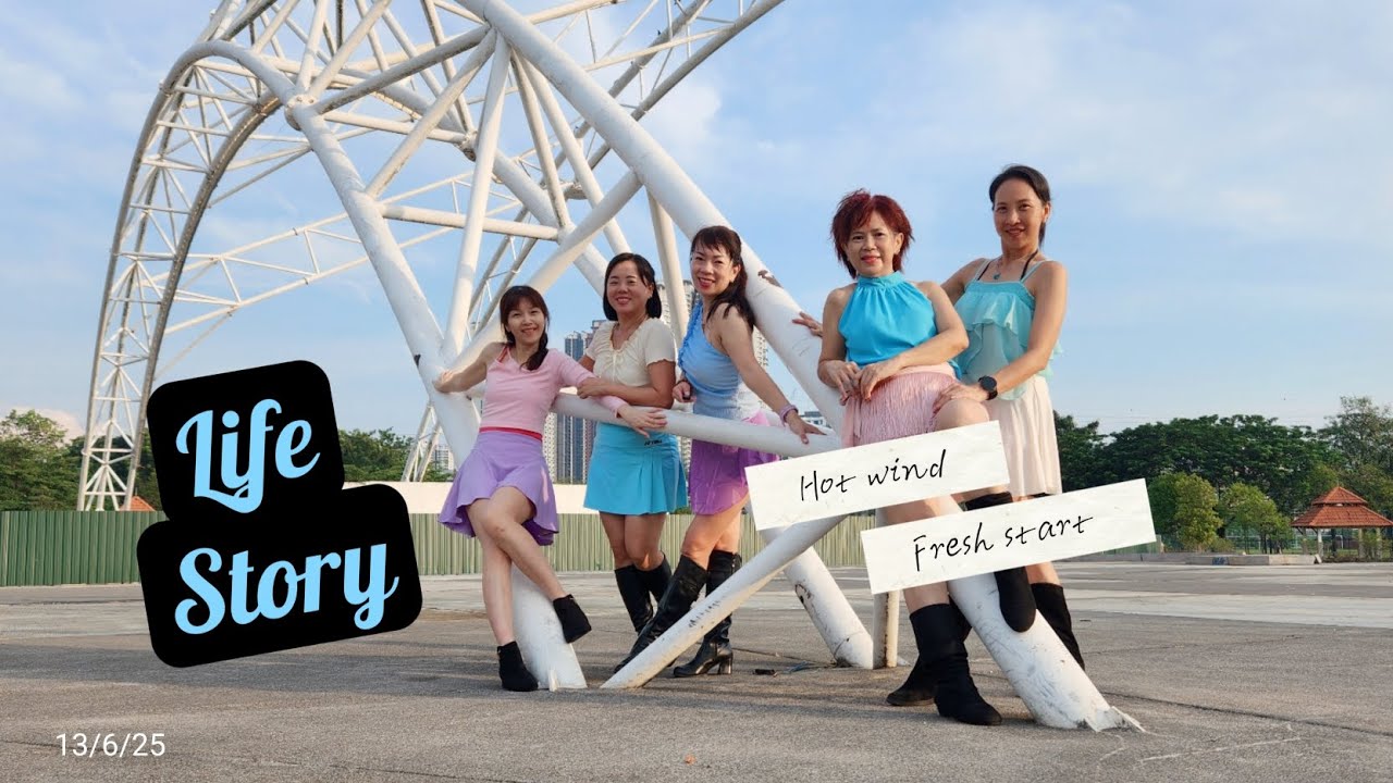 Life Story line dance (Tutorial) 22/6/25 - YouTube