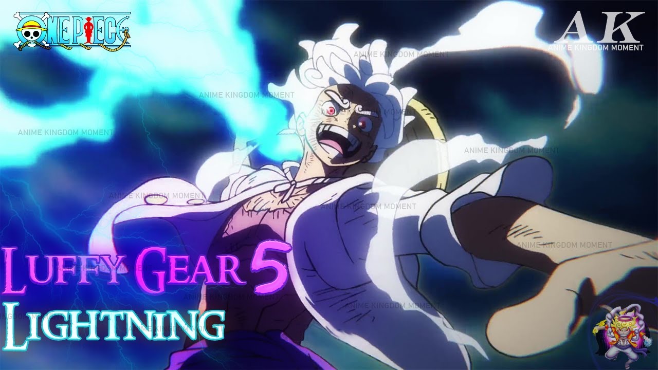 Luffy Gear 5 Lightning vs kaido | One Piece - YouTube