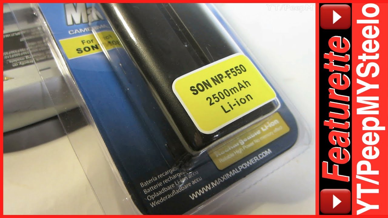 Aftermarket Sony Camera Battery Replacement For Rechargeable NP ...