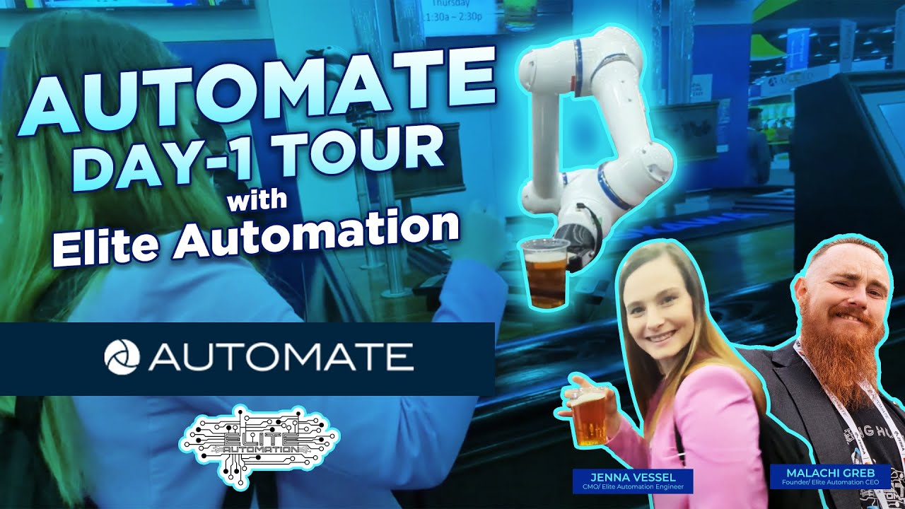 Automate 2023 Day 1 Tour with Elite Automation - YouTube