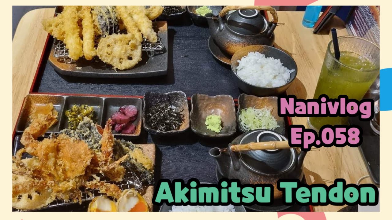 NaniVlog EP.058 Akimitsu Tendon (Iconsiam) - YouTube