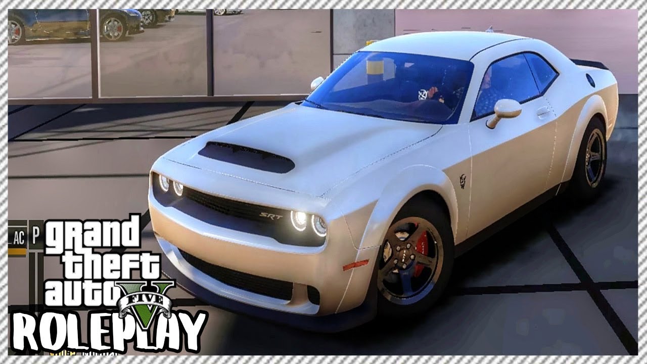 GTA 5 Roleplay - Buying 'NEW' Dodge Demon | RedlineRP #19 - YouTube