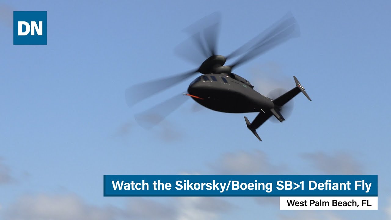 Watch Sikorsky and Boeing's SB-1 Defiant fly | Defense News Reports ...