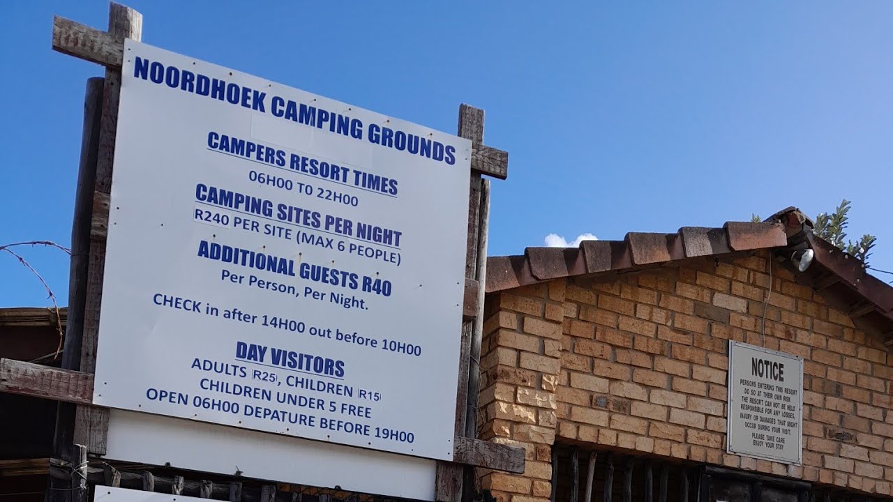 Noordhoek Camping Grounds Port Elizabeth (Gqeberha), South African ...