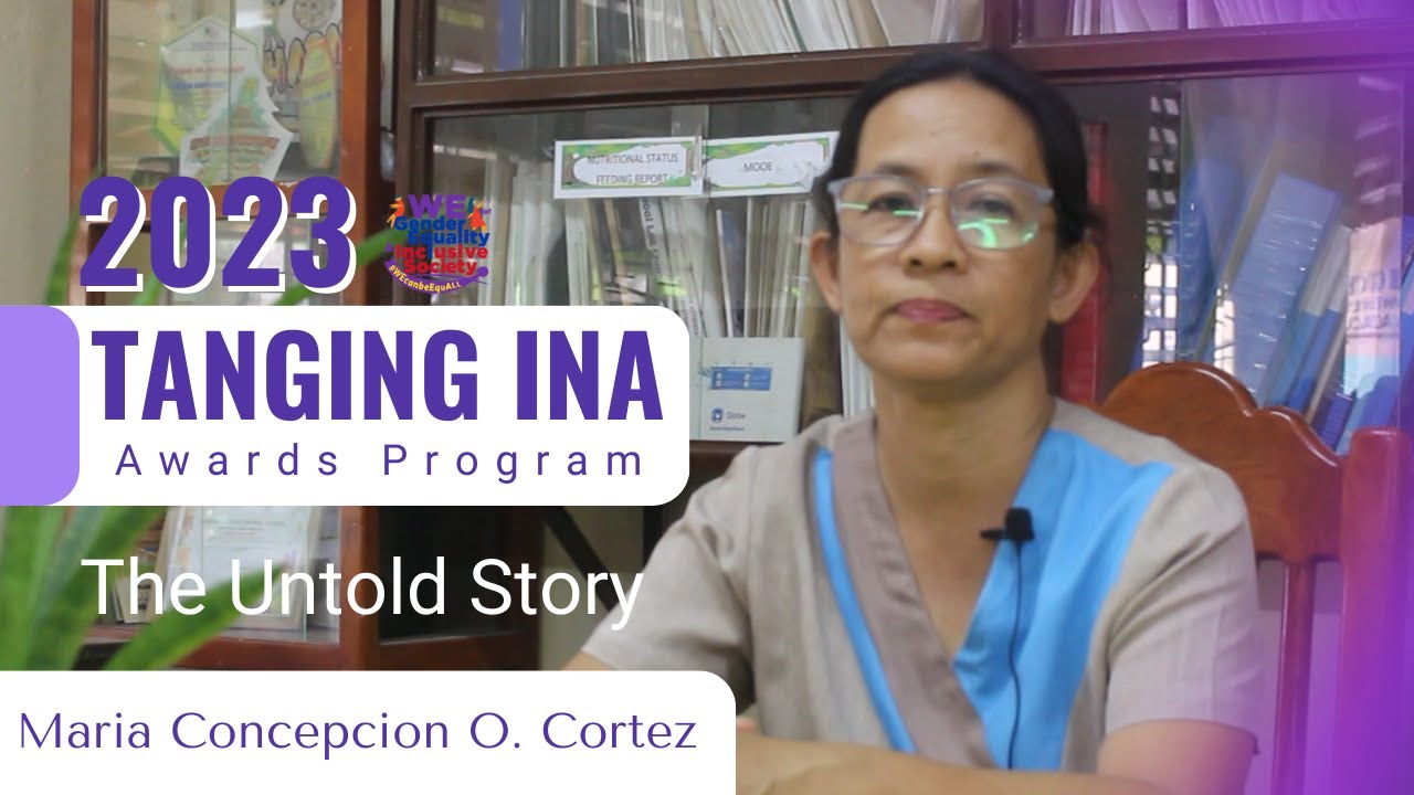 Women's Month Celebration | Tanging Ina Documentary of Teacher Maria ...