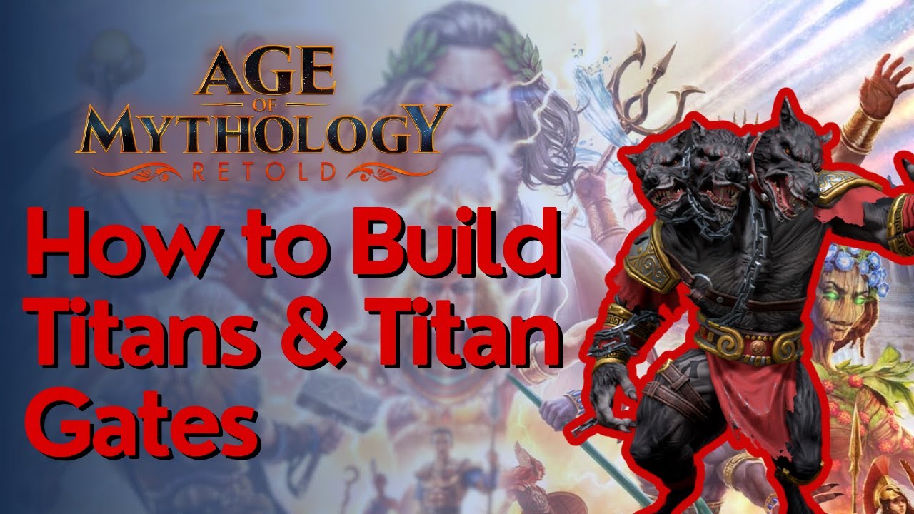 How to Build A Titan Gate in Age of Mythology Retold - YouTube