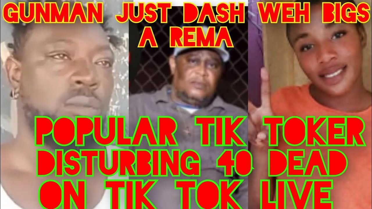 POPULAR TIK TOKER DISTURBING D!RT ON LIVE/GVNMAN JUST MVRDA BIGS+ALOT ...