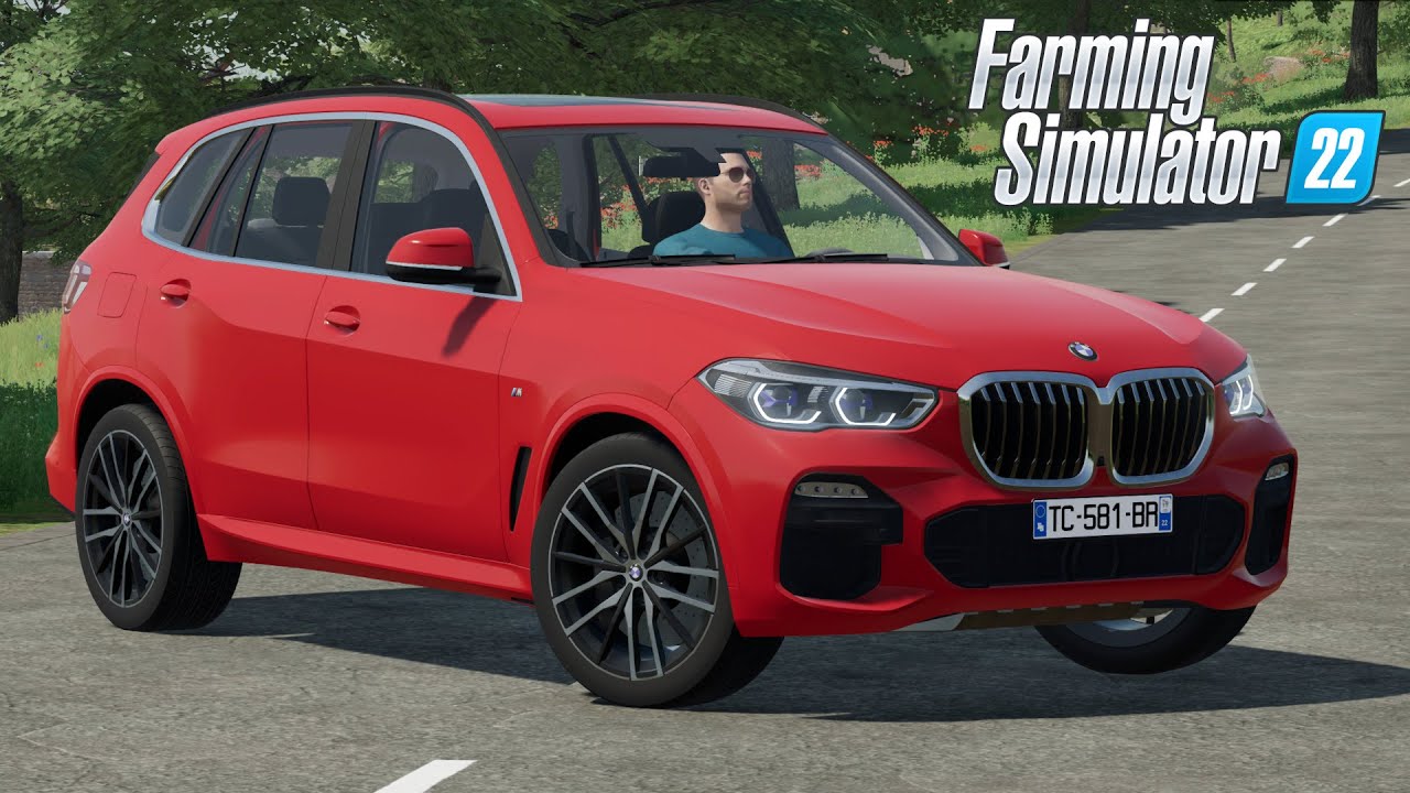 FS22 - BMW X5M 30D - Car mod for Farming Simulator 2022 - YouTube