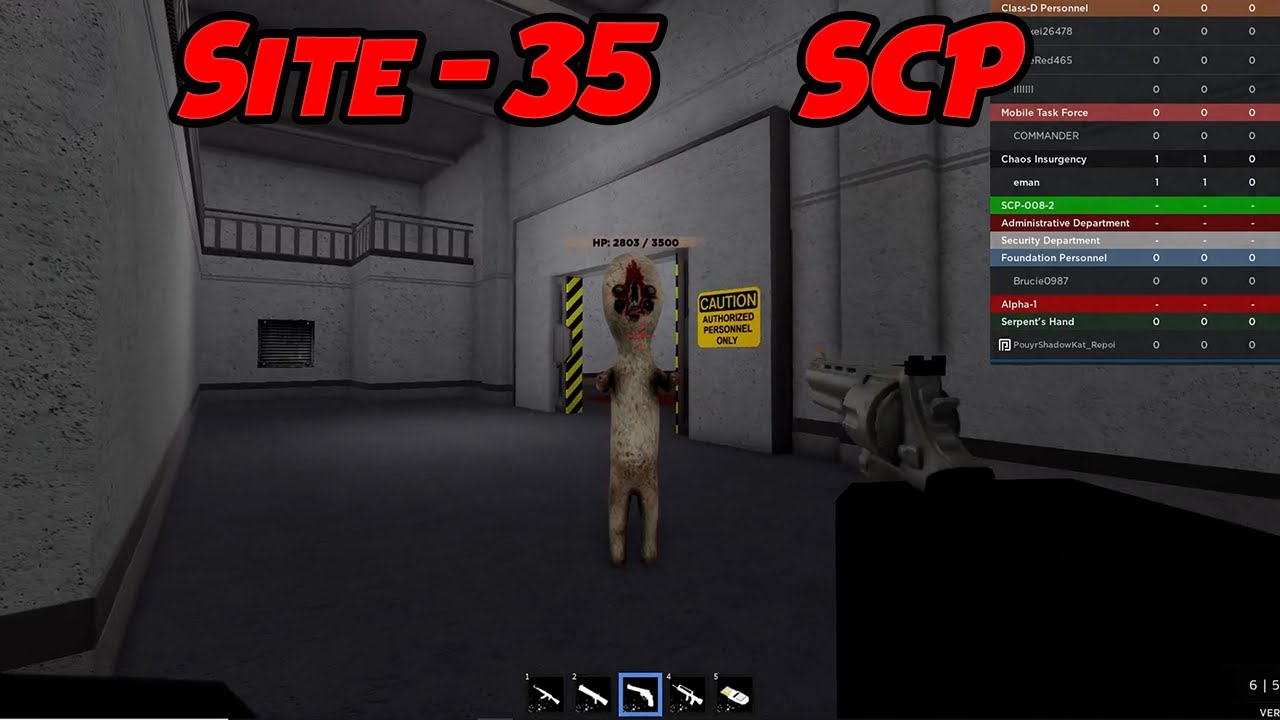 Site-35! Roblox! SCP SITE 35! - YouTube