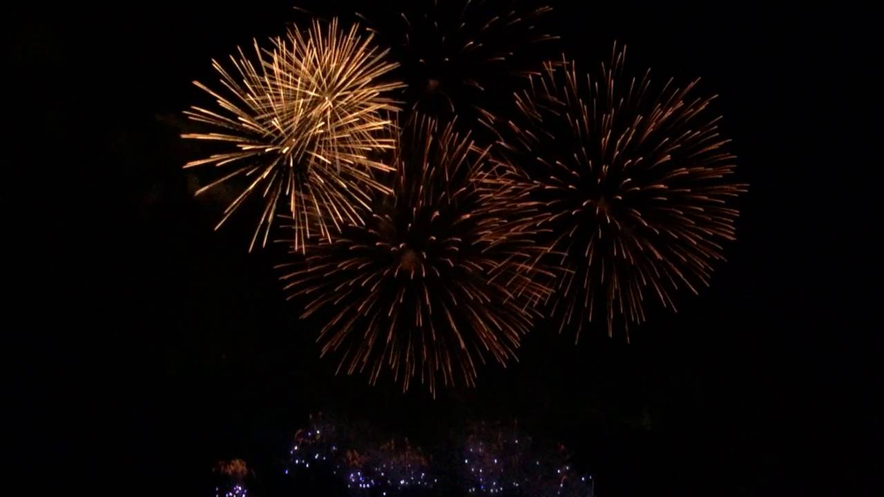 Gibraltar national day fireworks 2016 pt 1 - YouTube