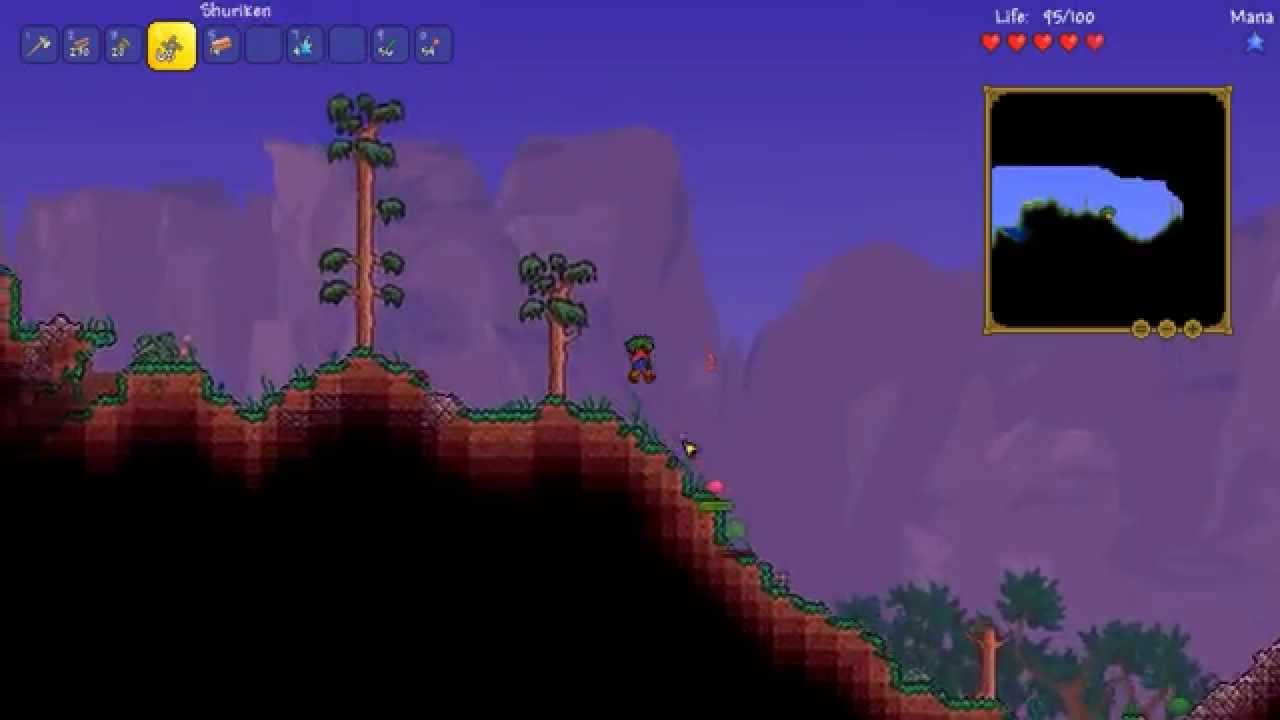 This start is da bomb! Terraria Minus Two, Part 1 - YouTube