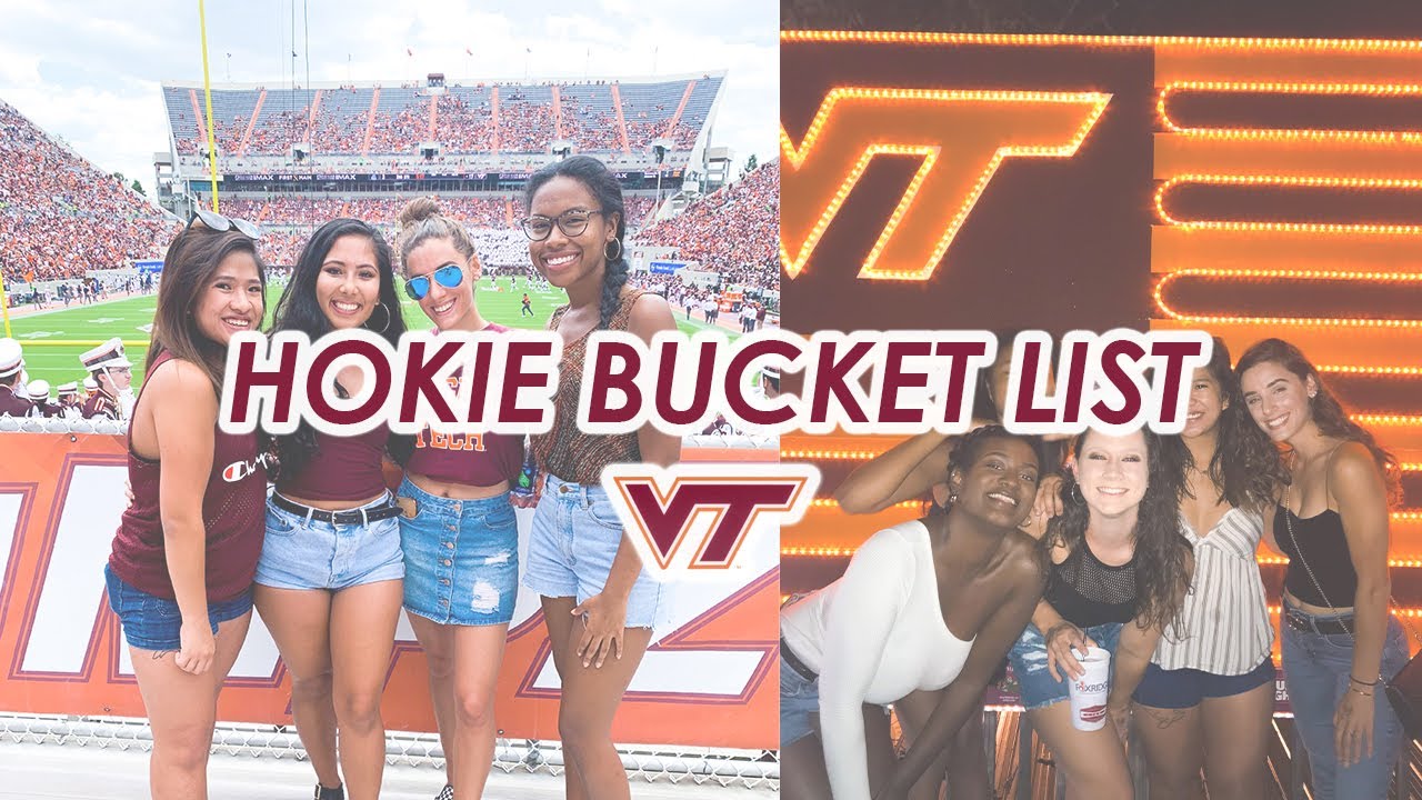 THINGS YOU MUST DO AS A HOKIE AT VIRGINIA TECH *the ultimate hokie ...