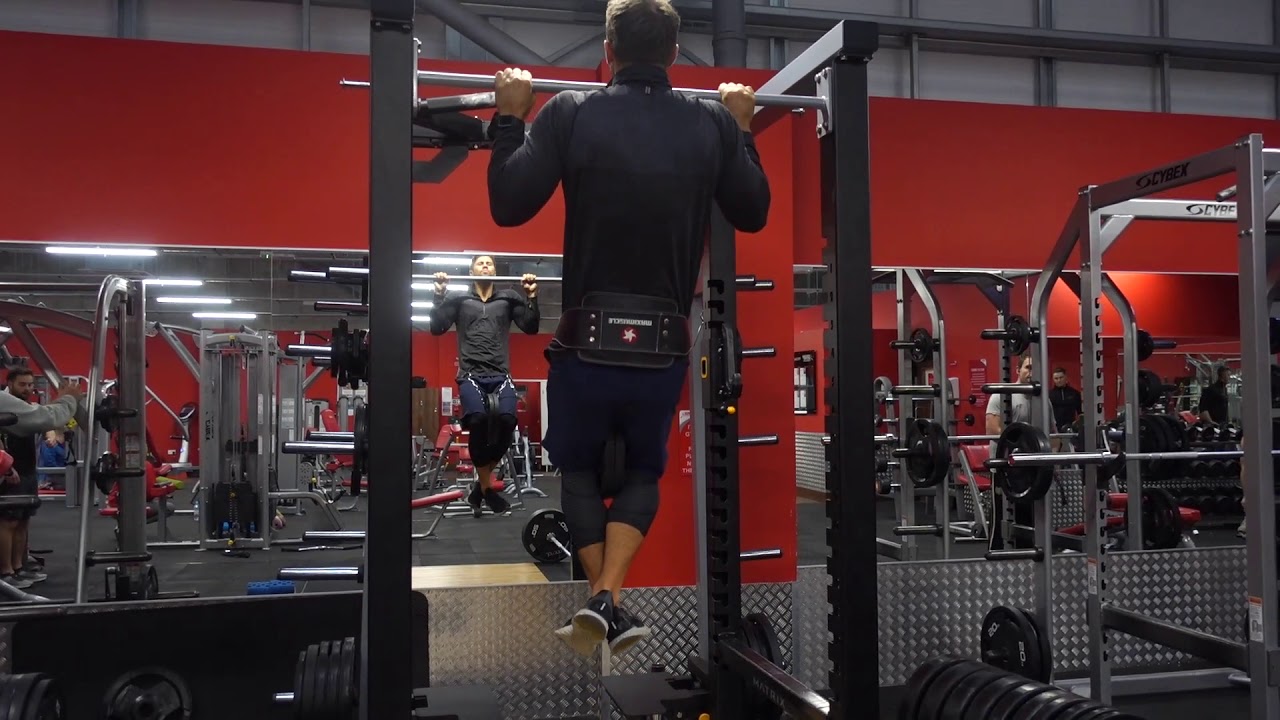 Overhand Wide Grip Chins - YouTube