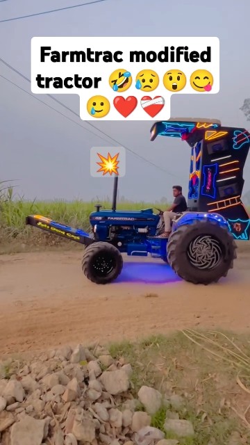 New modified farmtrac tractor short video punjabi tractor video # ...