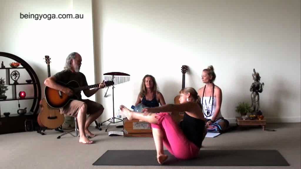 Fun Yoga Flow with Live Music - YouTube