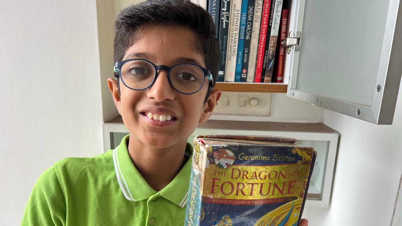 Geronimo Stilton | The Dragon of Fortune | Book review | Ryan Thomas Jacob - YouTube