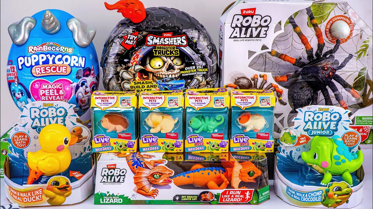 Unboxing and Review of Zuru toy collection ASMR - YouTube
