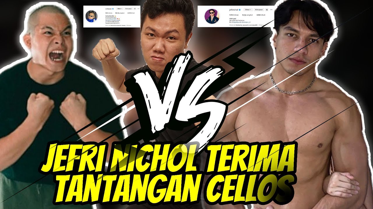 Cellos Vs Jefri Nichol ‼️ Tanggapan Jefri Nichol Di Tantang Cellos ...