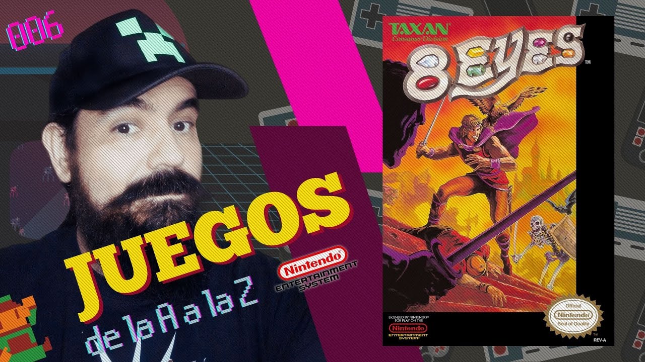 JUEGOS DE NES | 8 Eyes | De la A a la Z | TAXAN | Retro Bits | 006 ...
