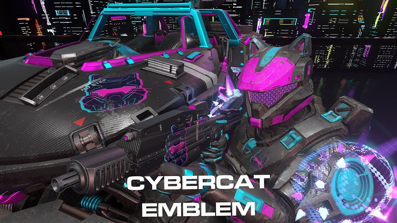 Cybercat (emblem/nameplate) + fit - Halo Infinite Store Daily - YouTube