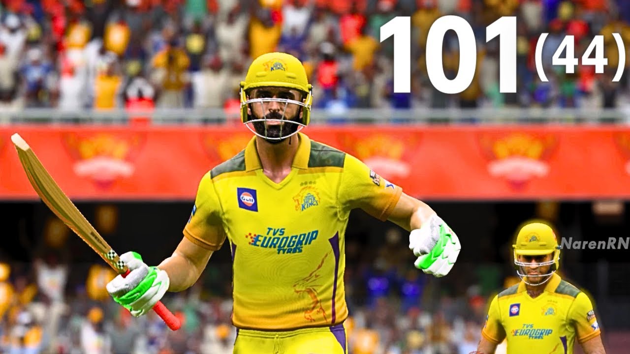 Daryl Mitchell Scores Fastest IPL Century 101 off 44 Balls | CSK vs SRH ...