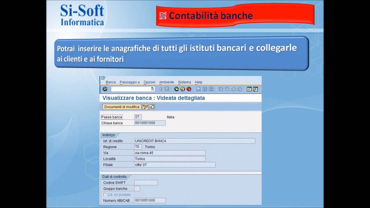 Corso SAP Online Modulo FI - Si-Soft Informatica (Versione 2.0) - YouTube
