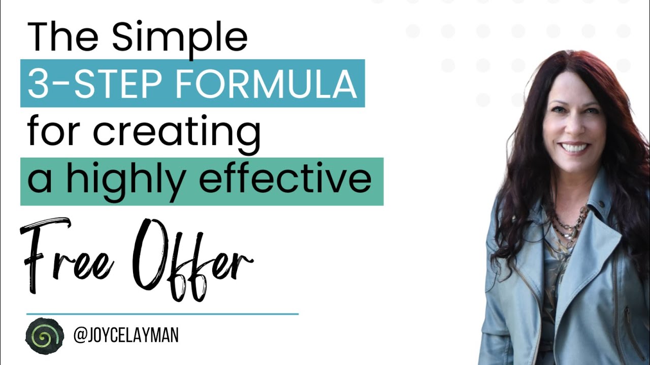 3 Step Formula to Create a Highly Effective Free Offer - YouTube