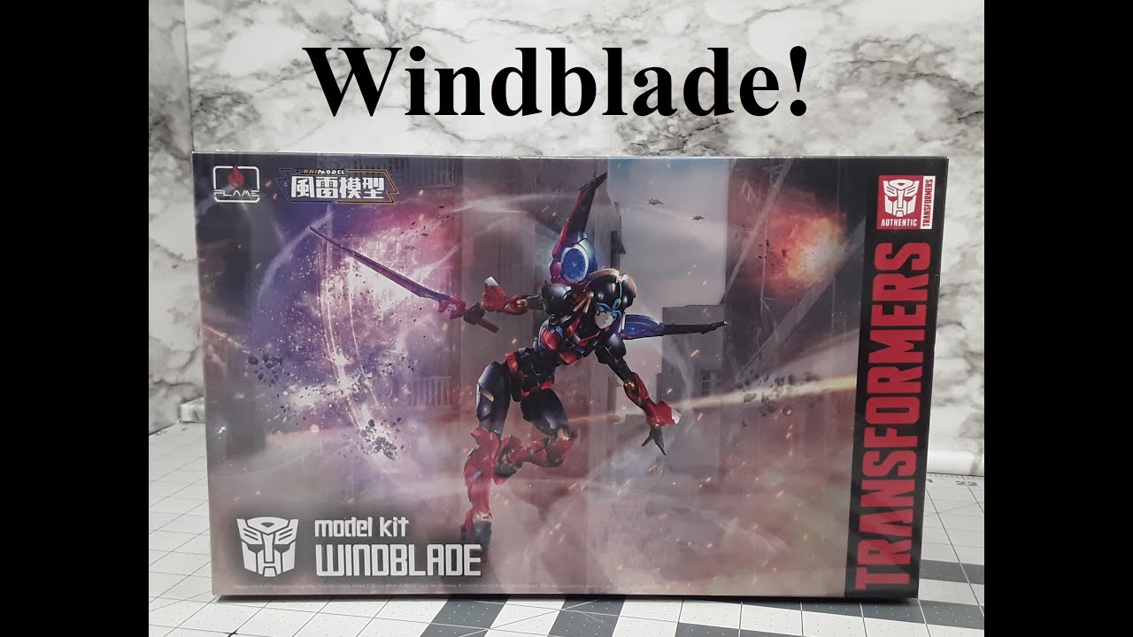 Windblade Model Kit Review - YouTube