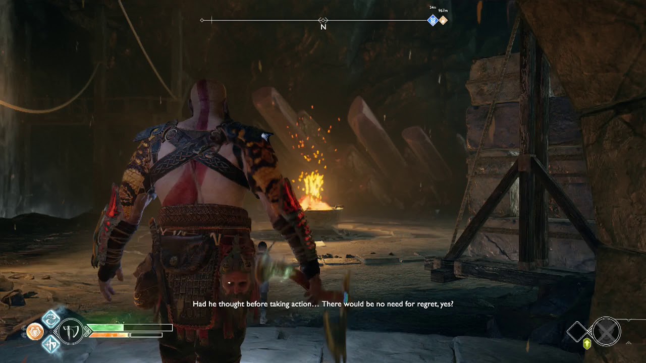 God of War Explore Area After Investigate the Reaver Ship - YouTube