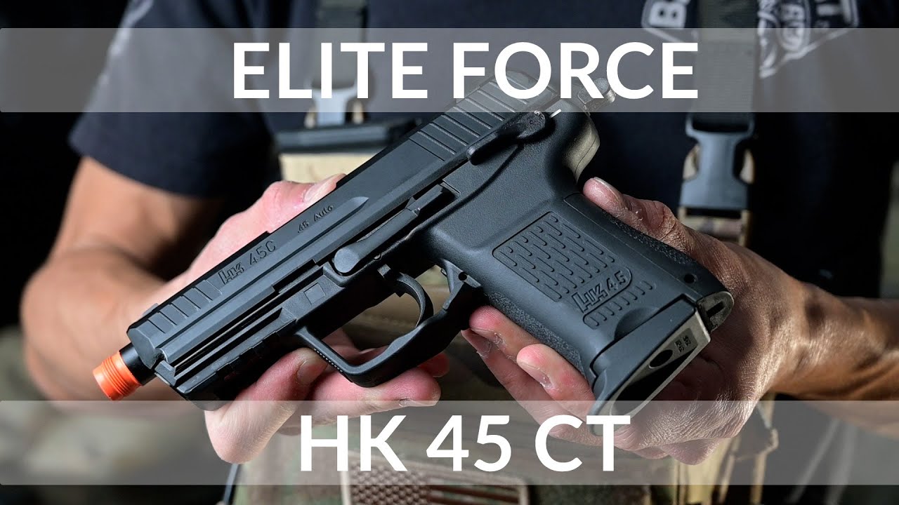 Elite Force HK 45 CT | Fox Airsoft - YouTube