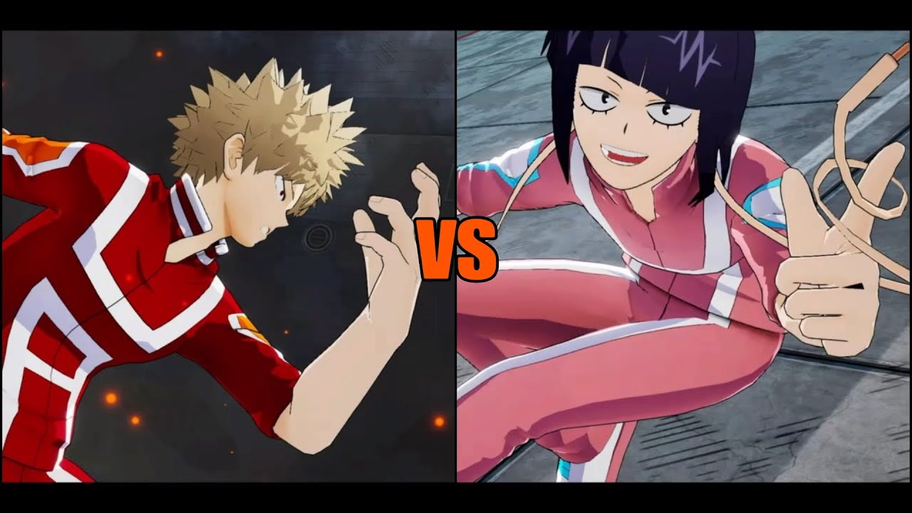 MHOJ2: "Fire Gym" Katsuki Bakugo vs. "Gym" Kyoka Jiro [3 Rounds] (Requested) - YouTube