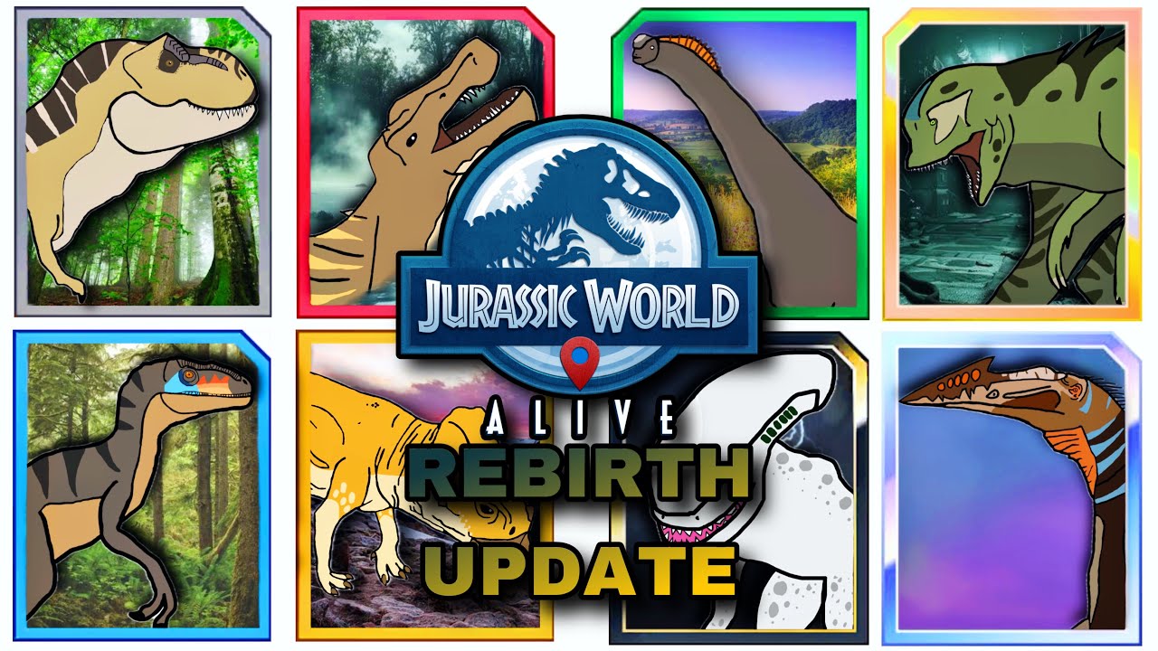 JURASSIC WORLD REBIRTH Update for JWA?! | Jurassic World Alive - YouTube