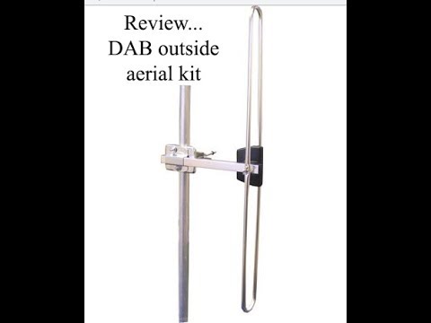 Review - DAB outside folded dipole aerial kit - YouTube
