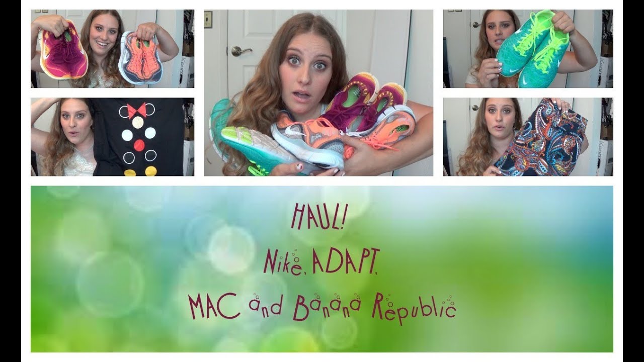 HAUL!!! Nike, Adapt, MAC - YouTube