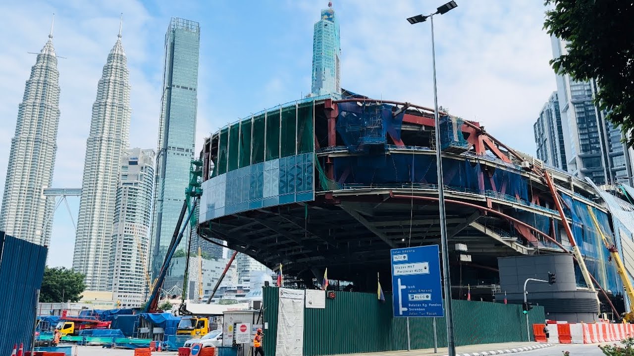 [4K60FPS] ‼️Massive Development Tower M | KLCC East Gate‼️ (Malaysia ...